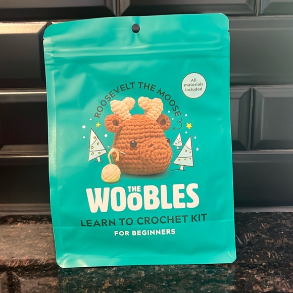 Woobles | Art | The Woobles Roosevelt The Moose Crochet Kit | Poshmark